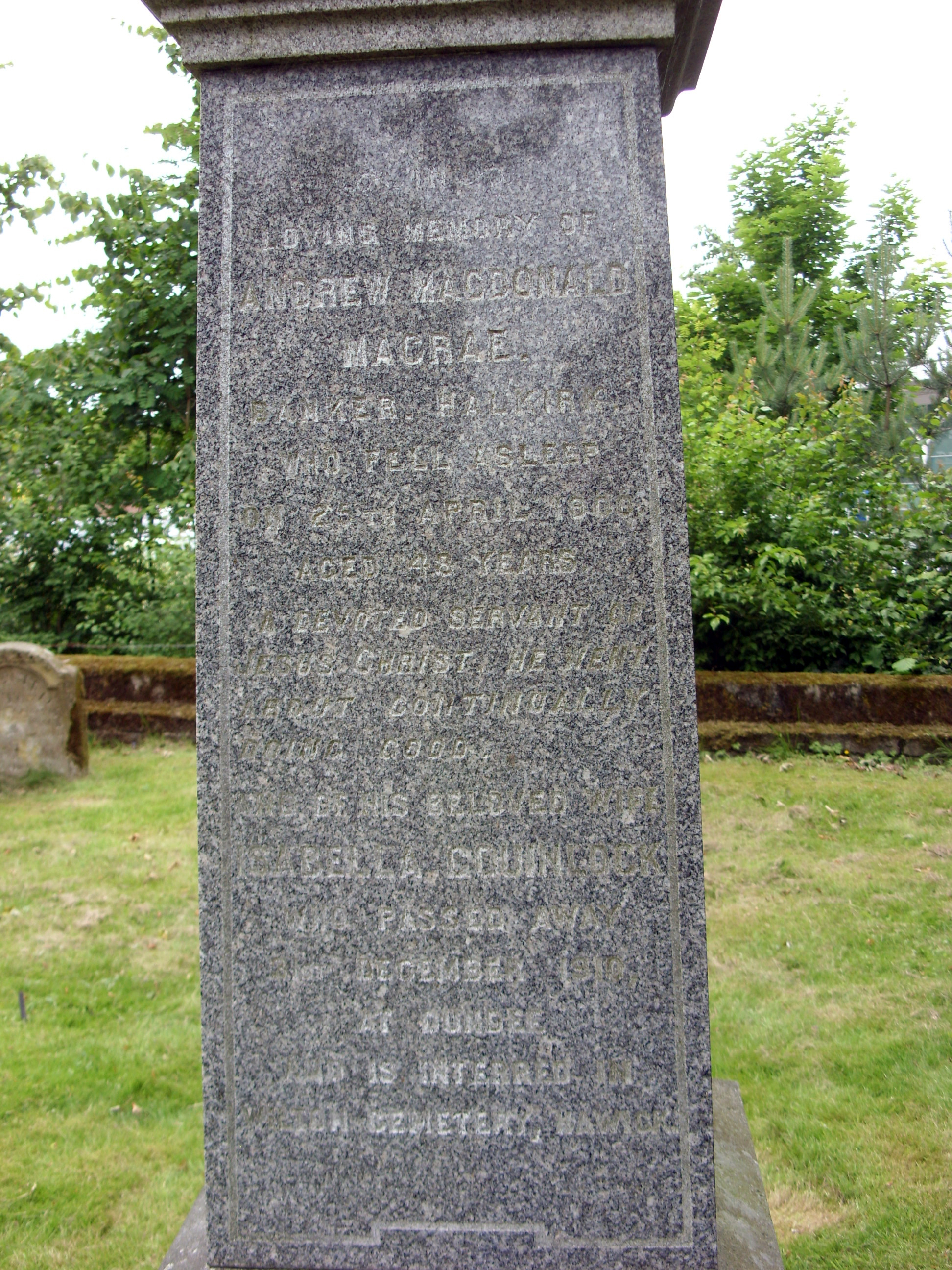 St Clement's Churchyard, Dingwall, Ross-shire