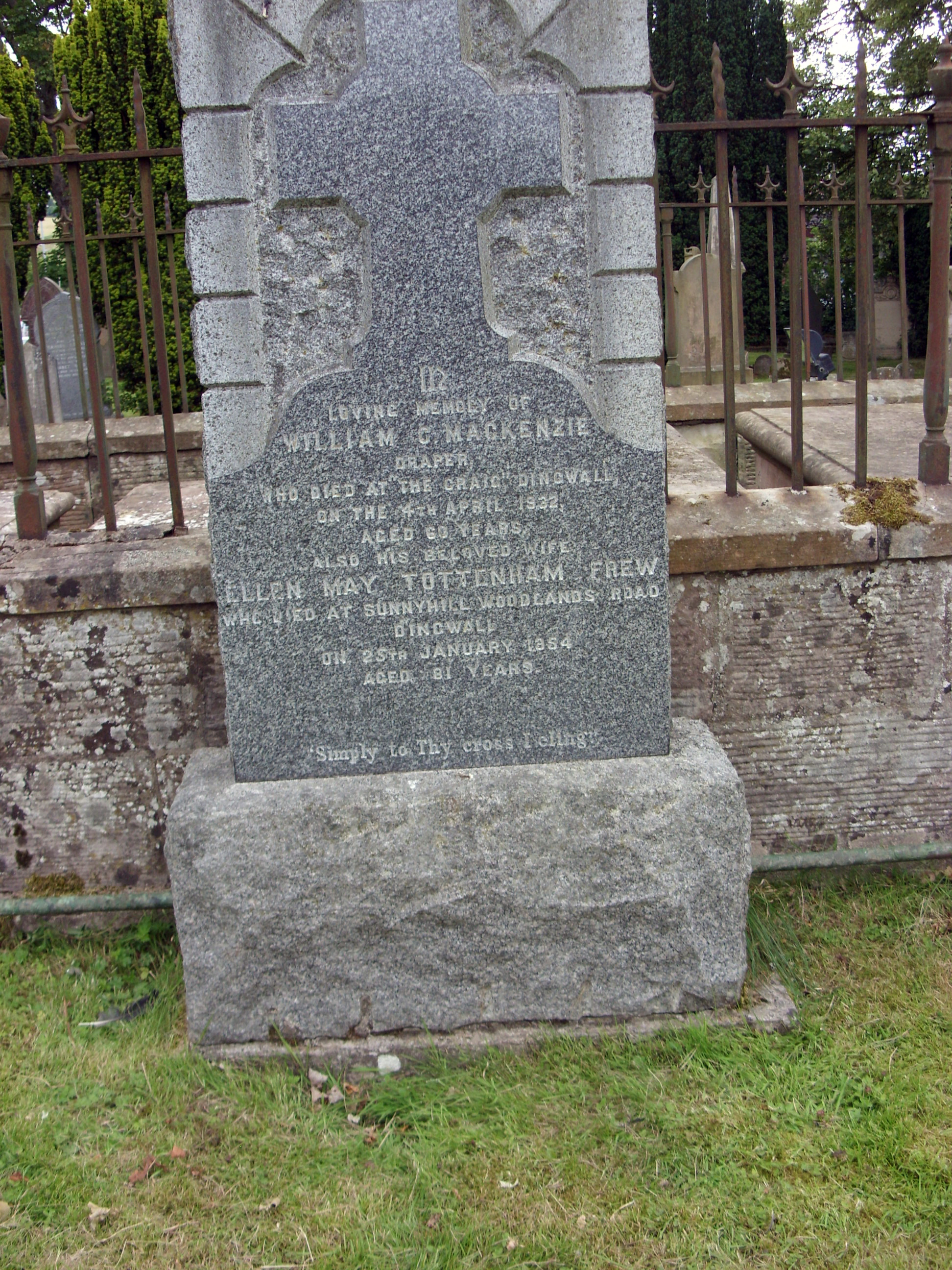 St Clement's Churchyard, Dingwall, Ross-shire