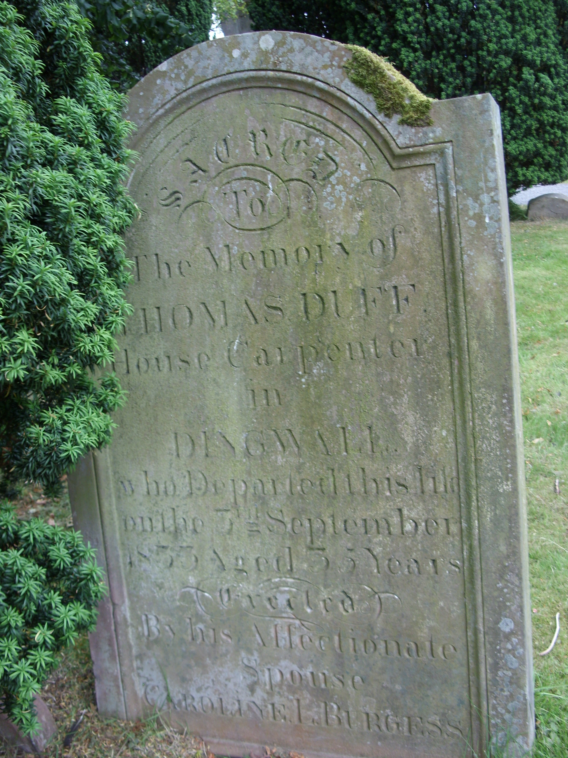 St Clement's Churchyard, Dingwall, Ross-shire