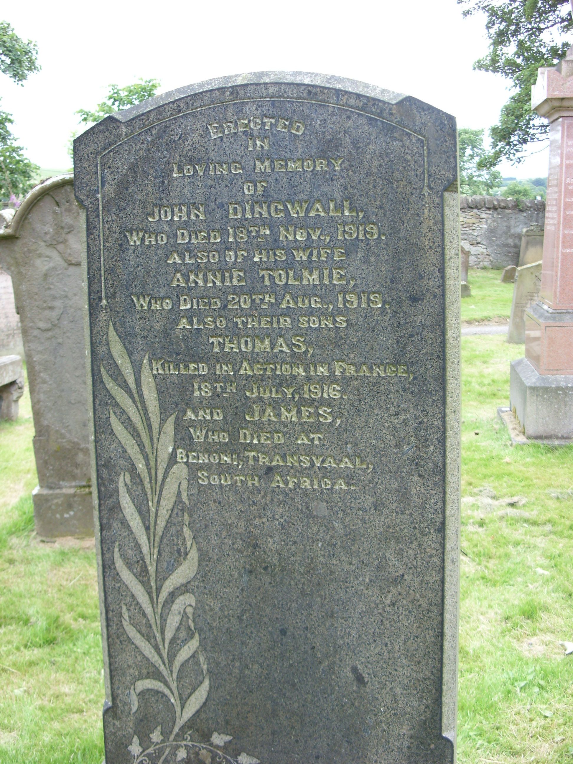 St Clement's Churchyard, Dingwall, Ross-shire