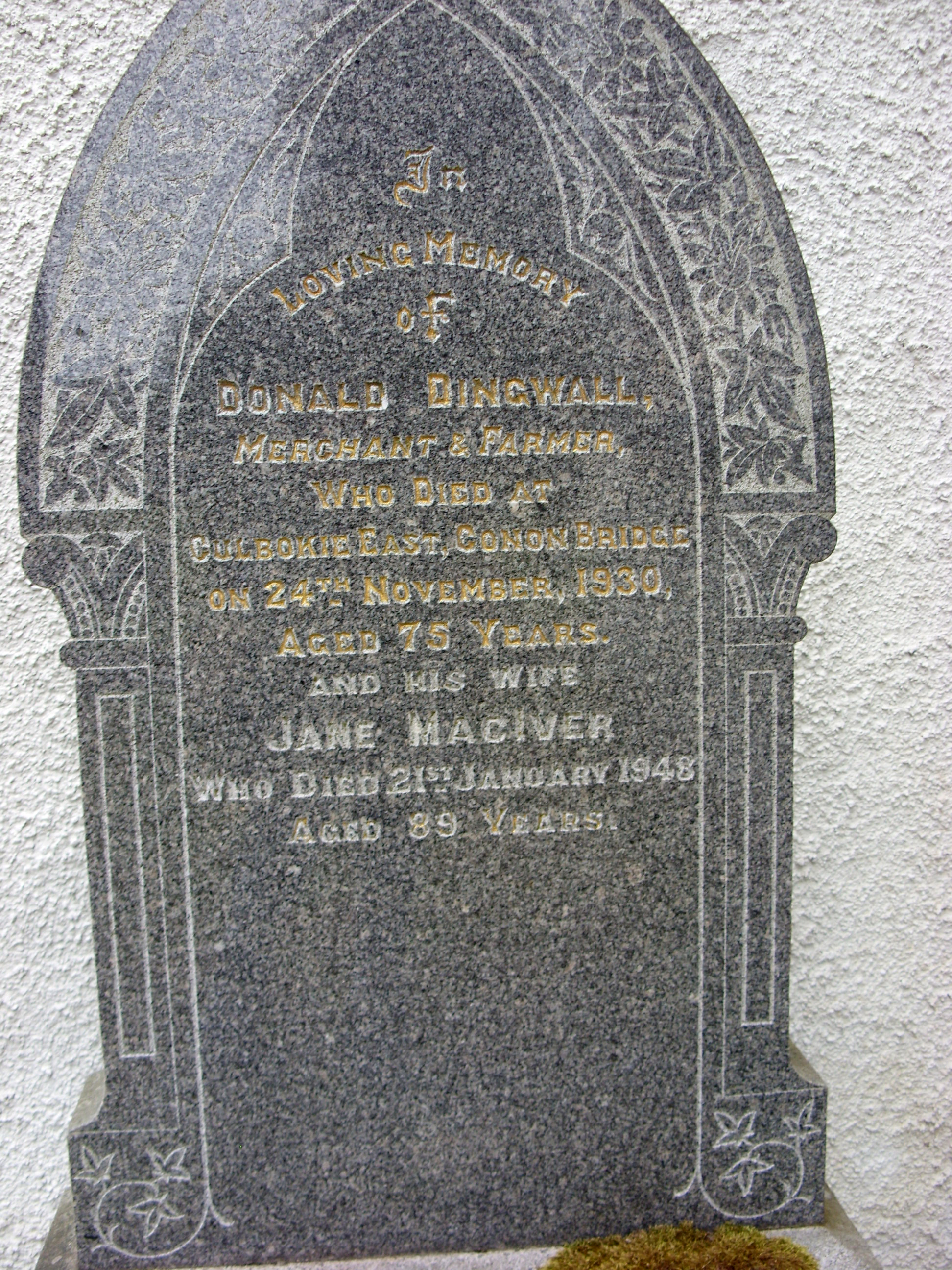 St Clement's Churchyard, Dingwall, Ross-shire