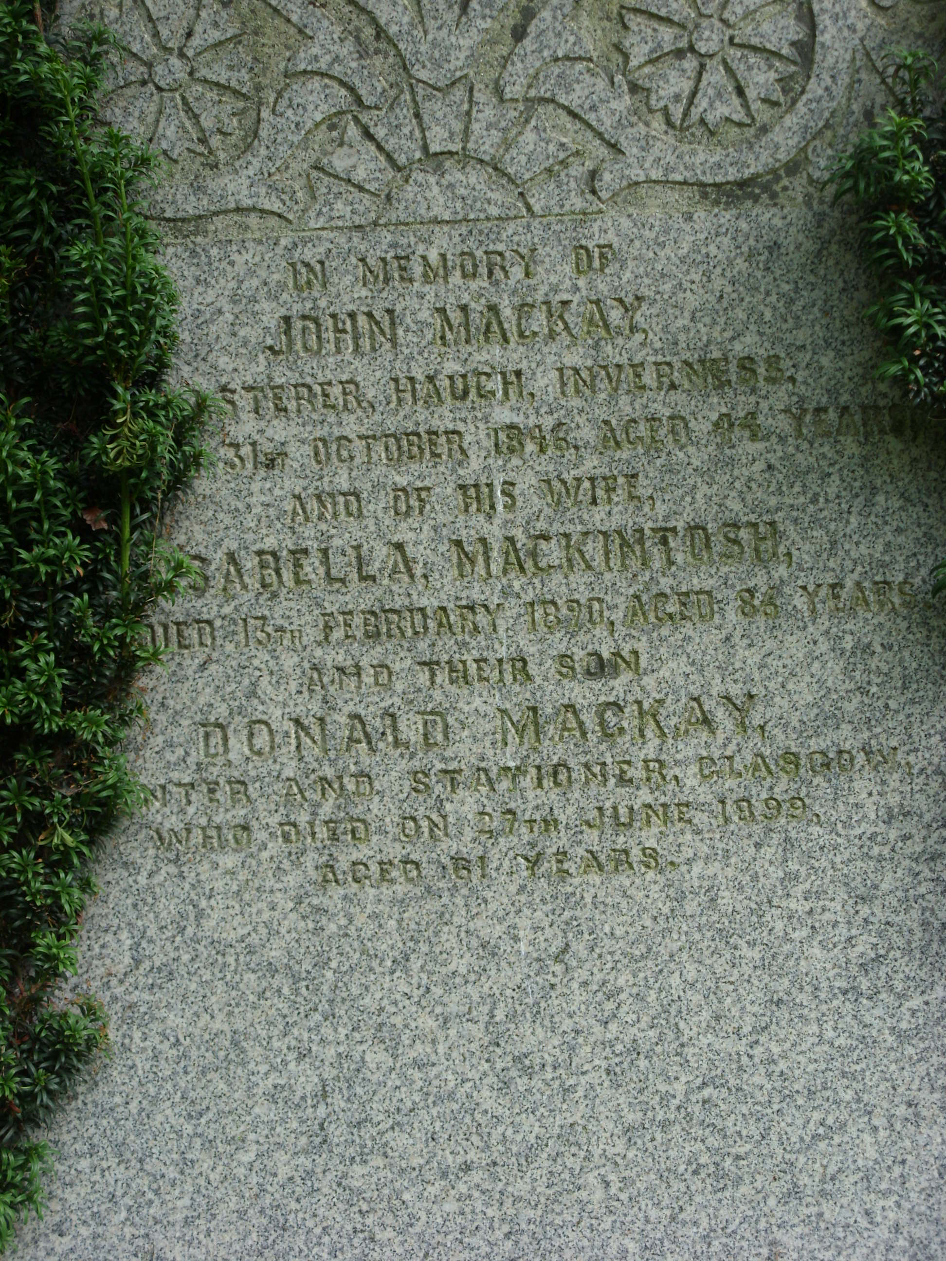Chgapelyard Cemetery, Inverness