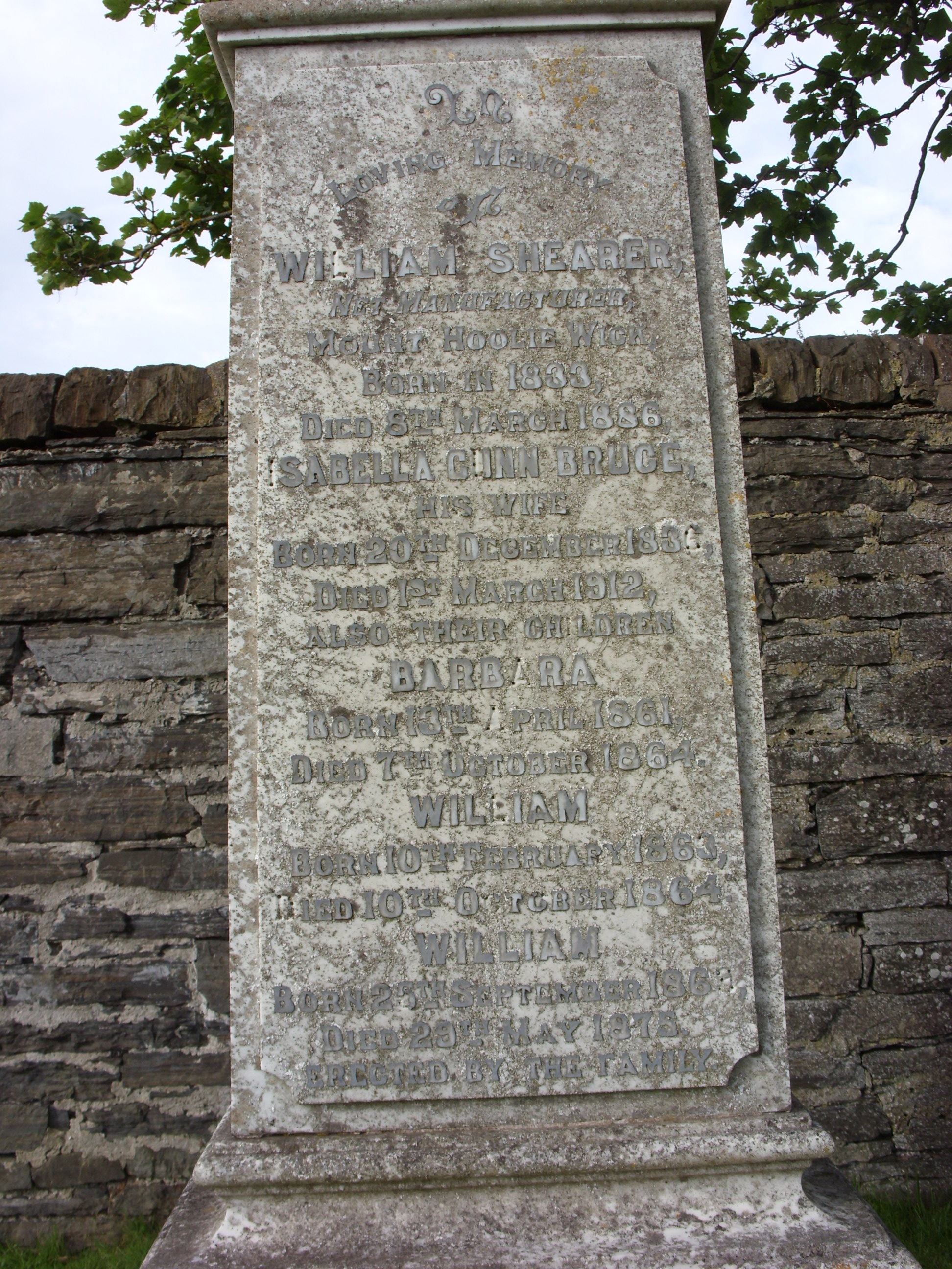 Wick Cemetery,Caithness - Old Section
