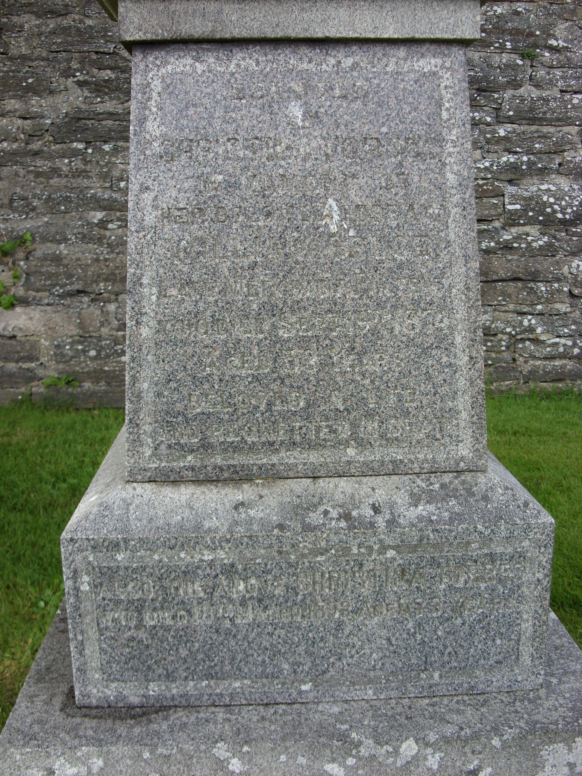 Wick Cemetery,Caithness - Old Section